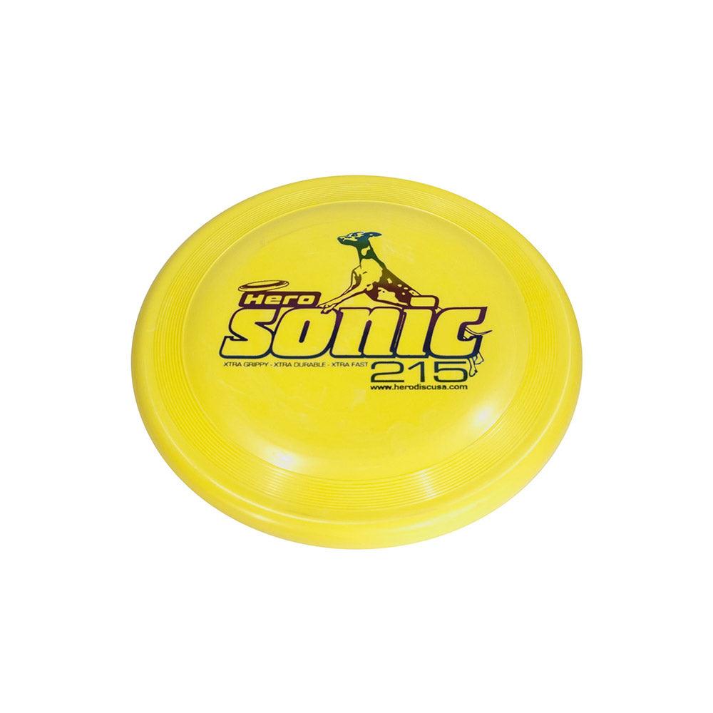 HERO SONIC FRISBEE - XTRA 215 DISTANCE YELLOW – INVIROX DOG TRAINING GEAR